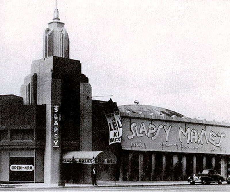 Slapsy Maxie’s circa, 1943 – Miracle Mile Residential Association